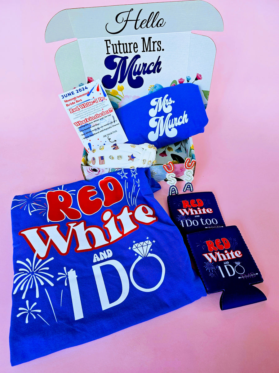 The Monogrammed Bride- Monthly Subscription Box – Crafty Lady Boutique